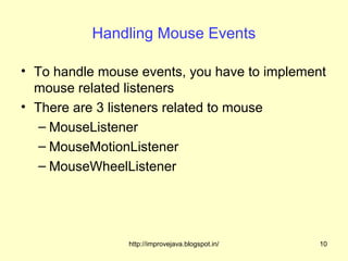 Event handling63 | PPT