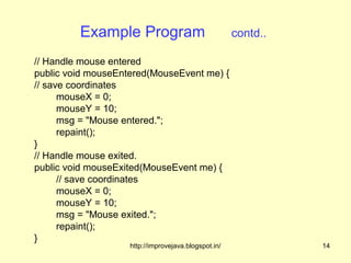 Event handling63 | PPT