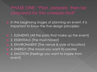 HOW-TO Guide for Event Planning | PPTX