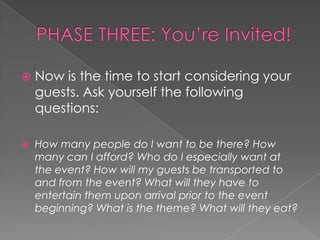 HOW-TO Guide for Event Planning | PPTX