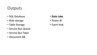 Περατζάδα στο Azure Event Hub | PPT