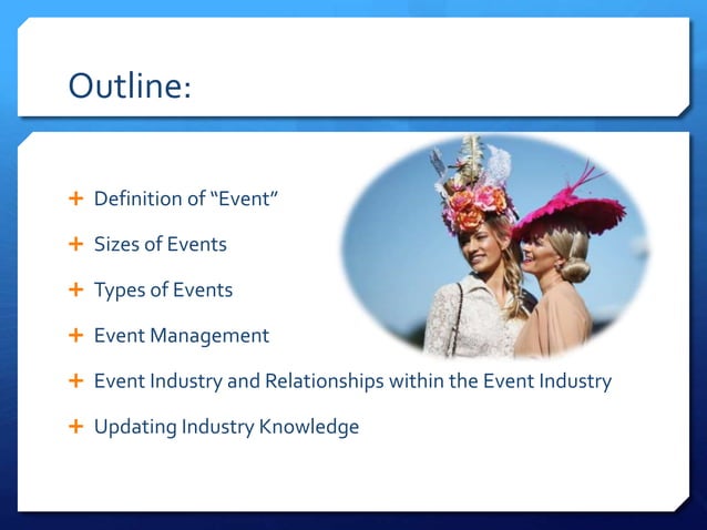 Introduction to Event Management | PPTX