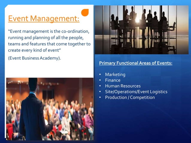 Introduction to Event Management | PPTX