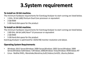 Event log analyzer by me | PPT