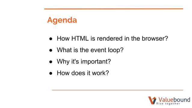 Event loop in browser | PPTX | Web Development | Internet