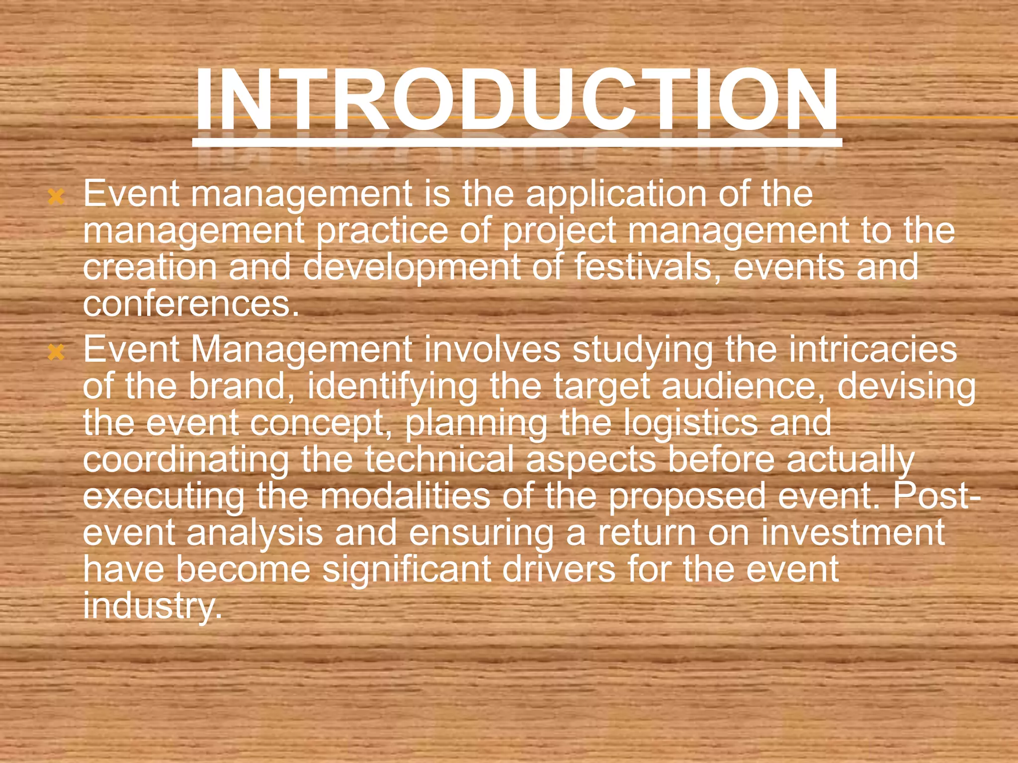 Event management | PPT