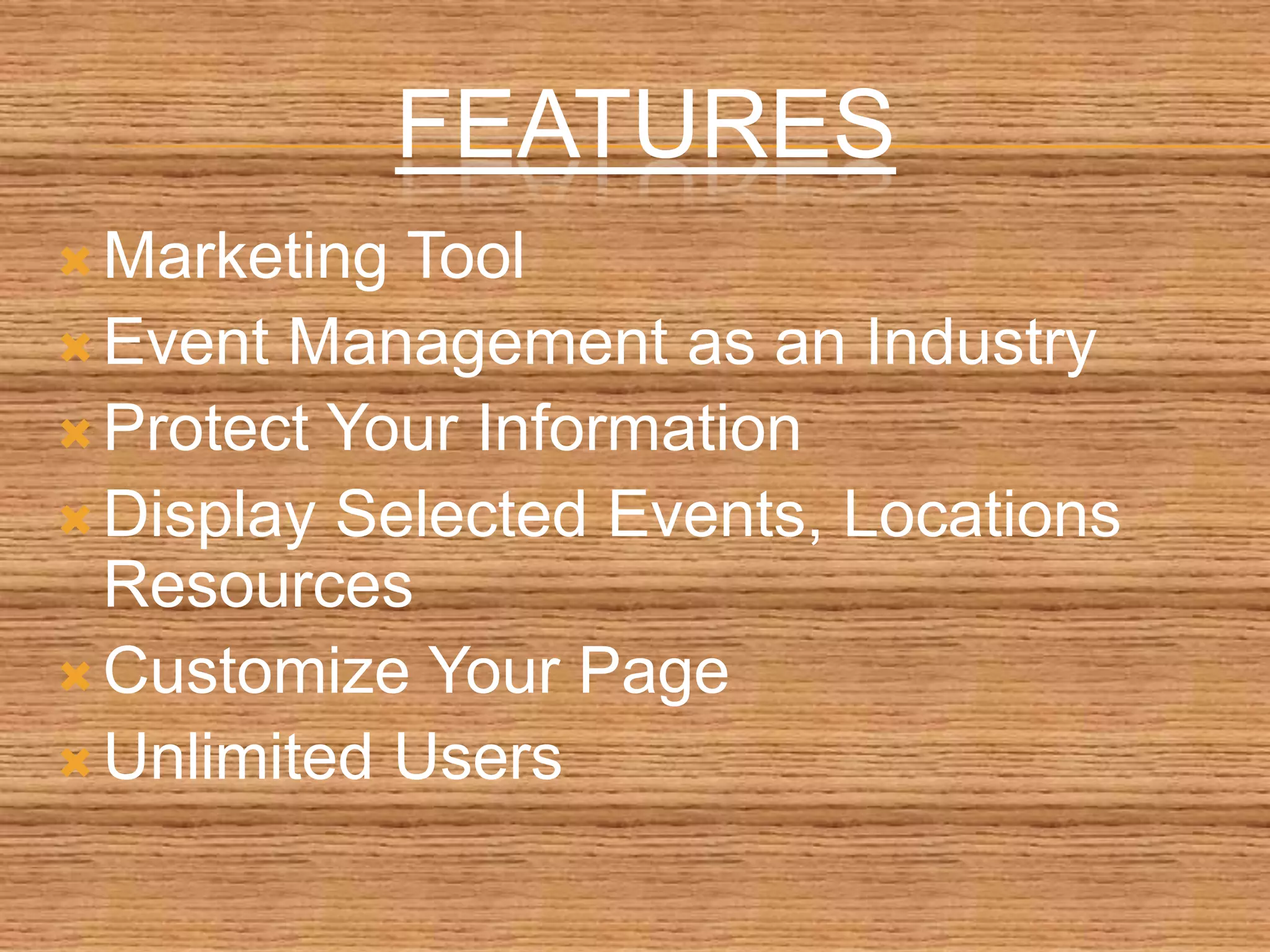 Event management | PPTX