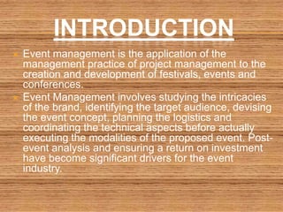 Event management | PPT