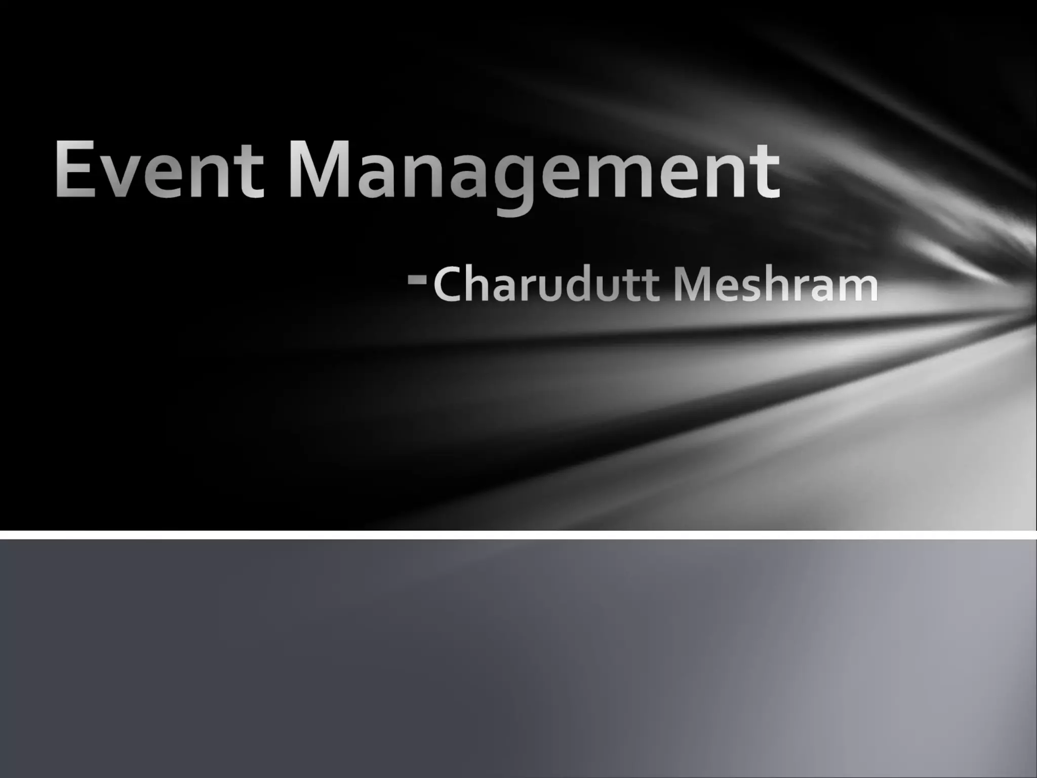Eventmanagement 121228045227-phpapp02 | PPT