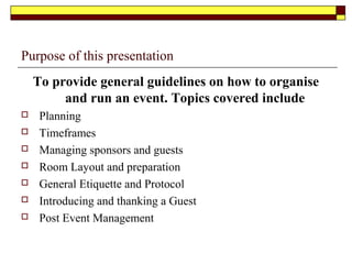 Event management | PPT