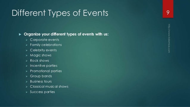Professional Event Management Services