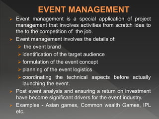 Event management | PPTX