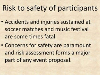 Introduction to events management | PPTX