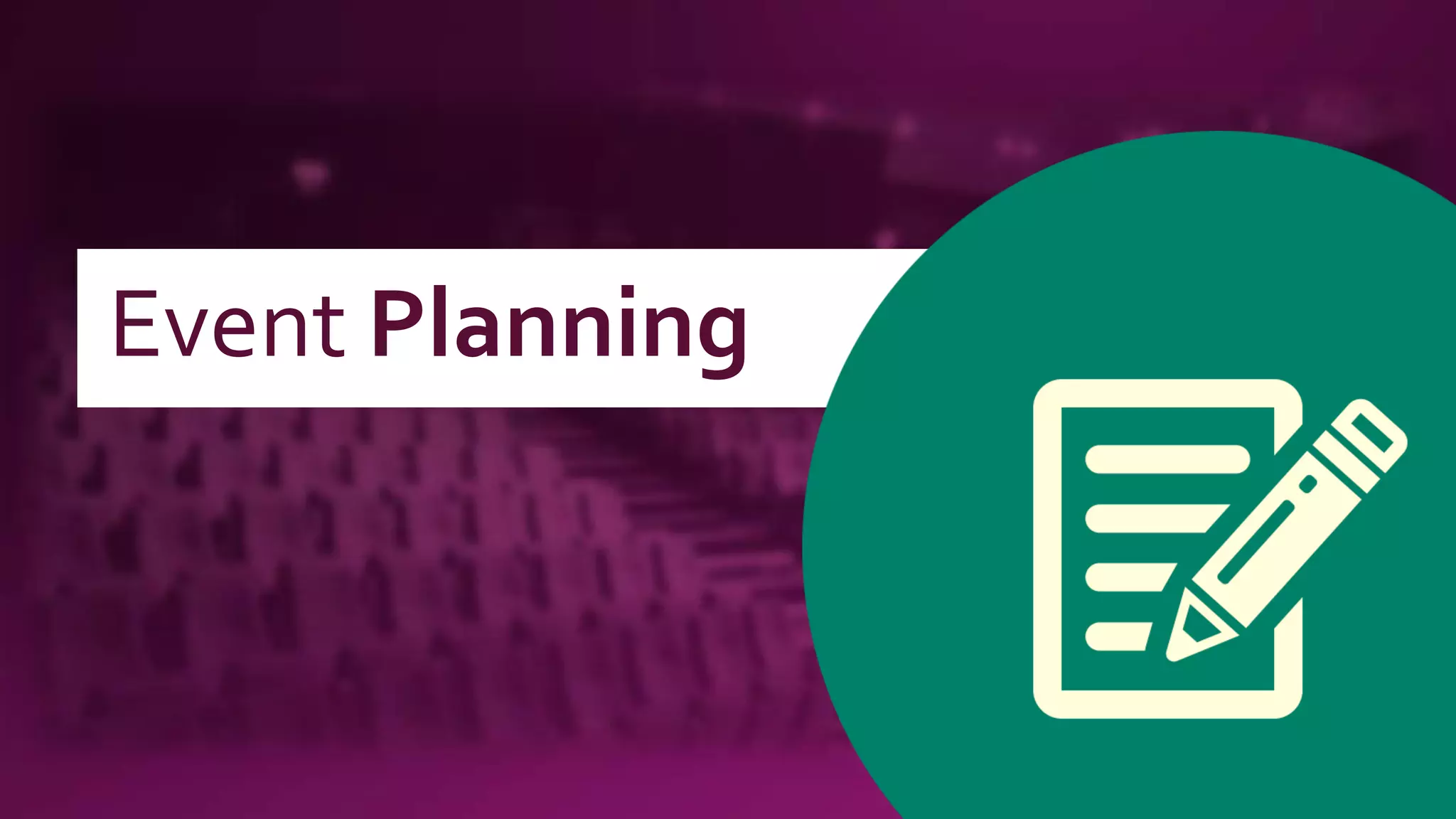 Event Management Professional | PPTX