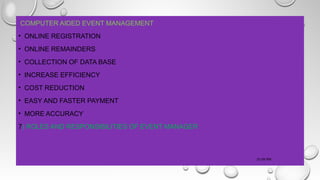 Event management | PPT