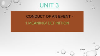 Event management | PPT
