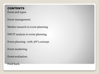 Event management | PPT