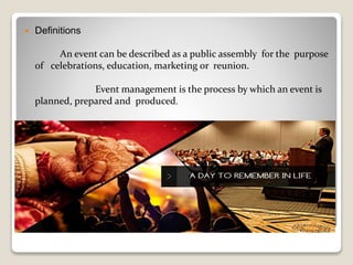 Event management | PPTX