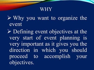 event management seminar for senior high school officers | PPT