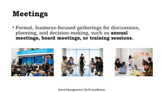 Introduction to Event Management | Basics, Importance, and Types of ...