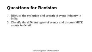 Introduction to Event Management | Basics, Importance, and Types of ...