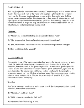 Event management | PDF