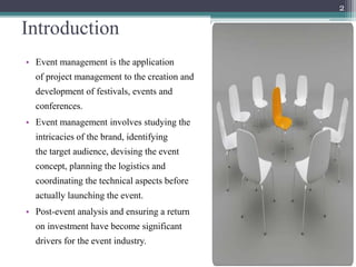 Event management seminar | PPTX