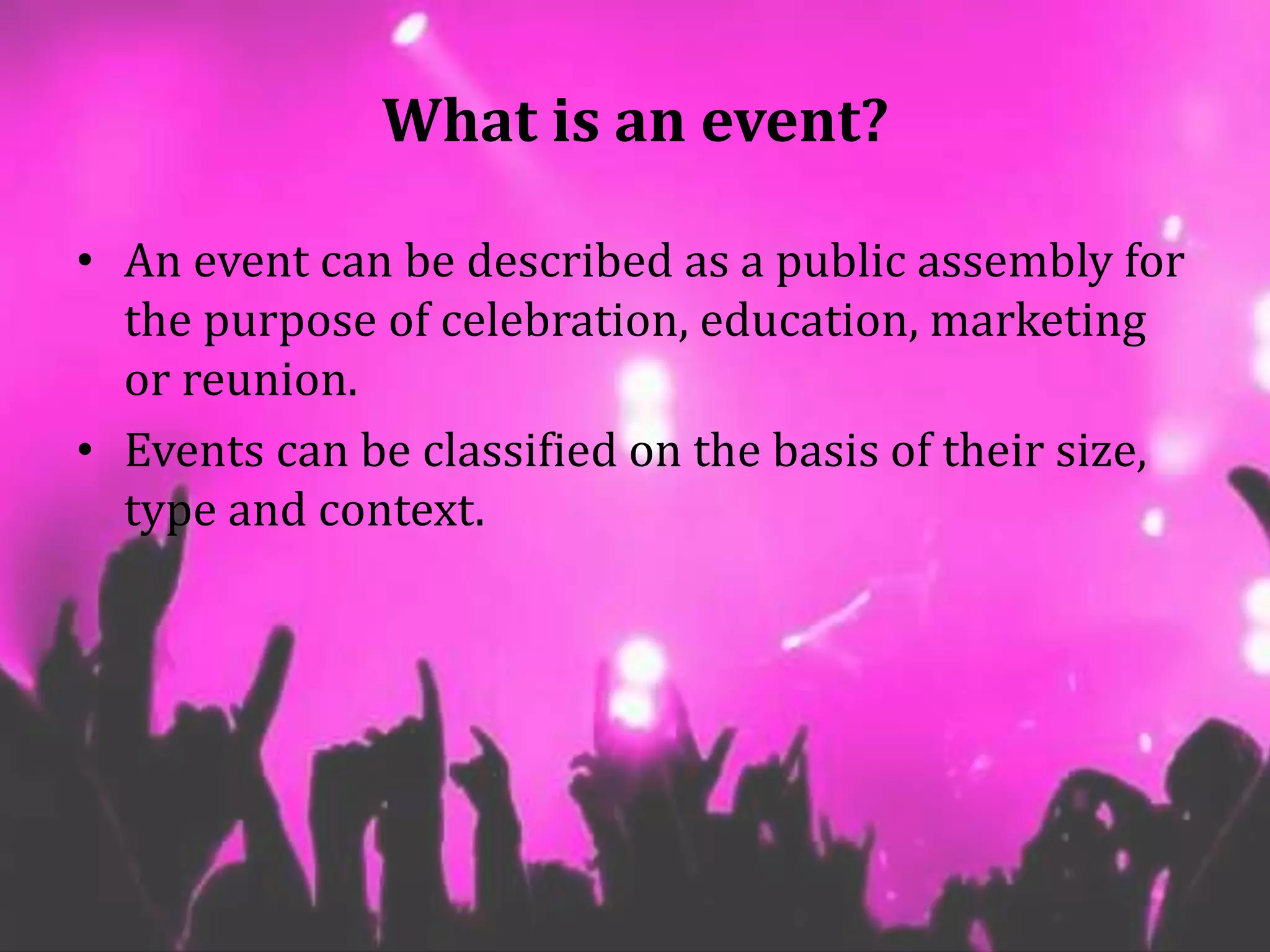 Event management PPT-MBA | PPTX