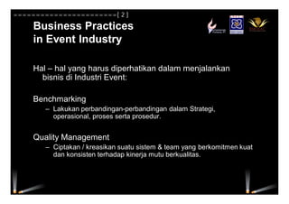 Event management business | PPT