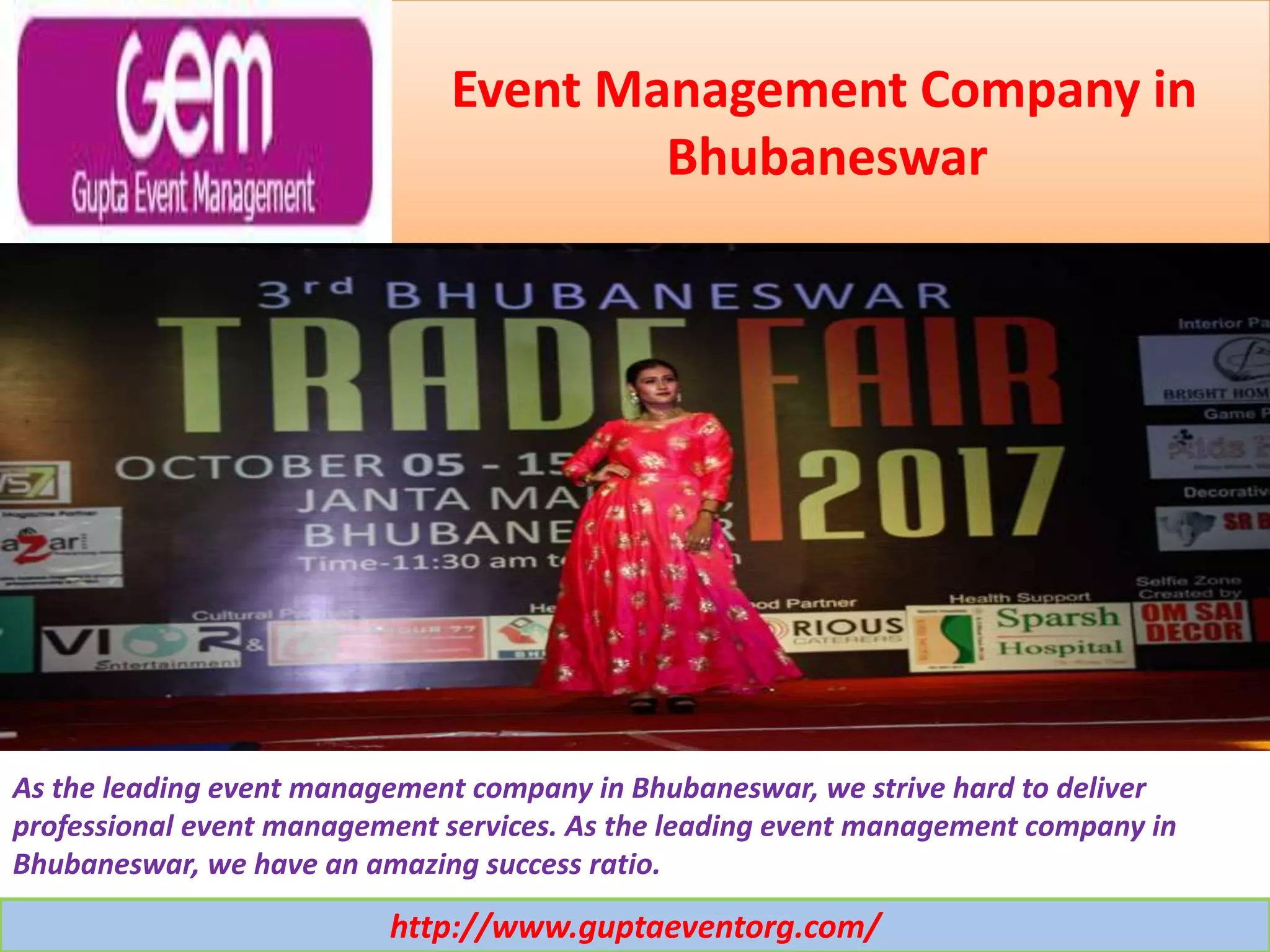 Event Management Company in Bhubaneswar | PPT