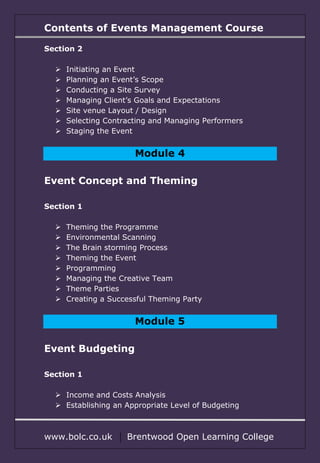 Event management contents2971329430378 | PDF