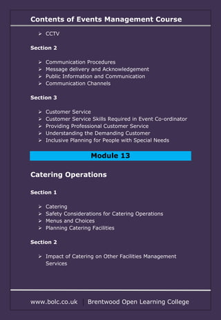 Event management contents2971329430378 | PDF