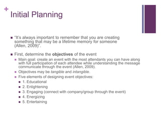 Event management final project | PPT