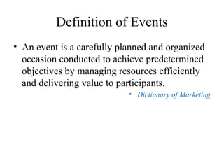 Event Management for BBM, Tribhuvan University | PPTX