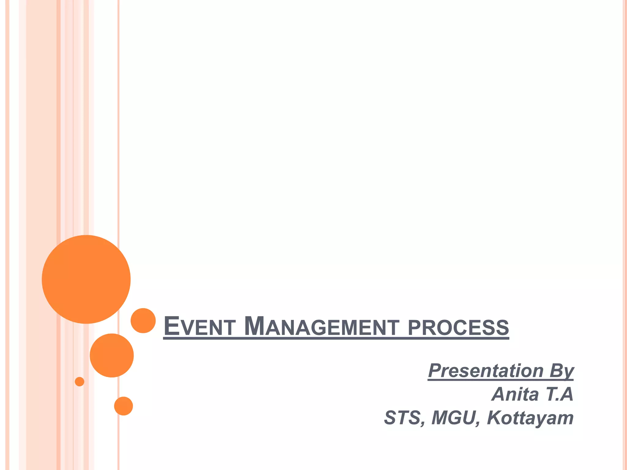 Event management process | PPTX