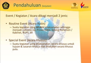 Event management process v21 | PPT