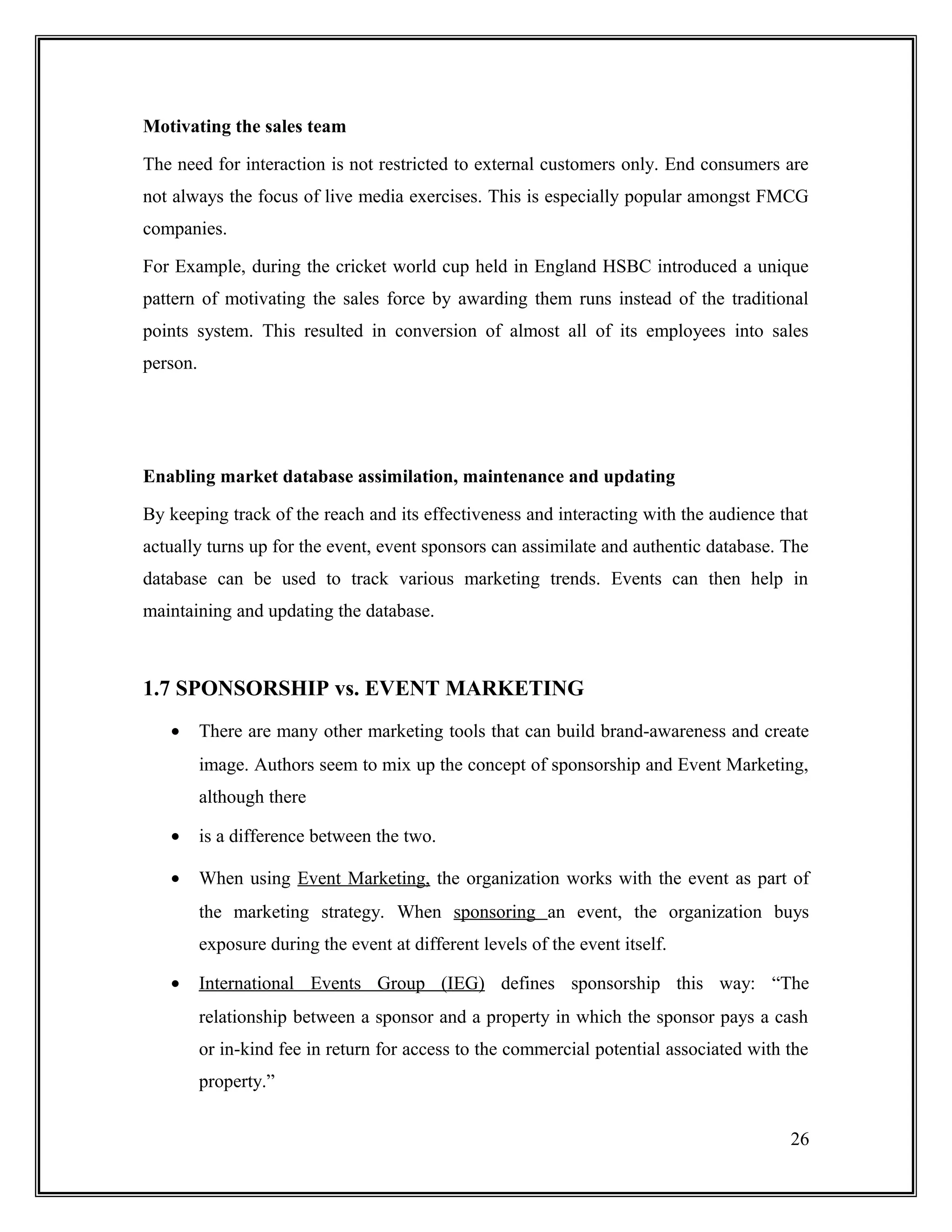 Event management project | DOC