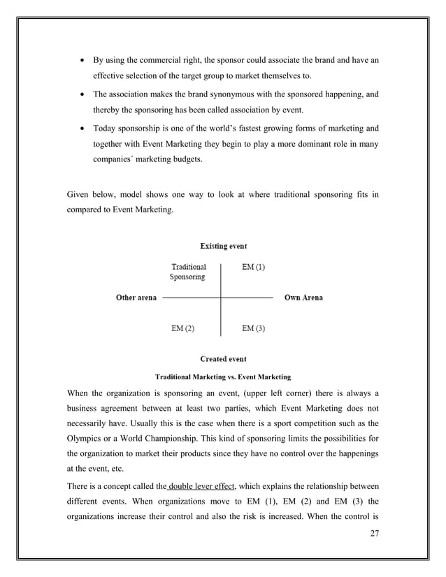 Event management project | DOC