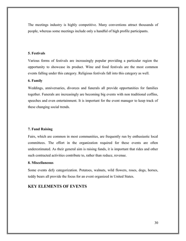 Event management project | DOC