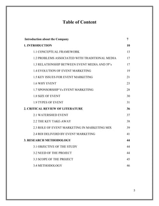 Event management project | DOC