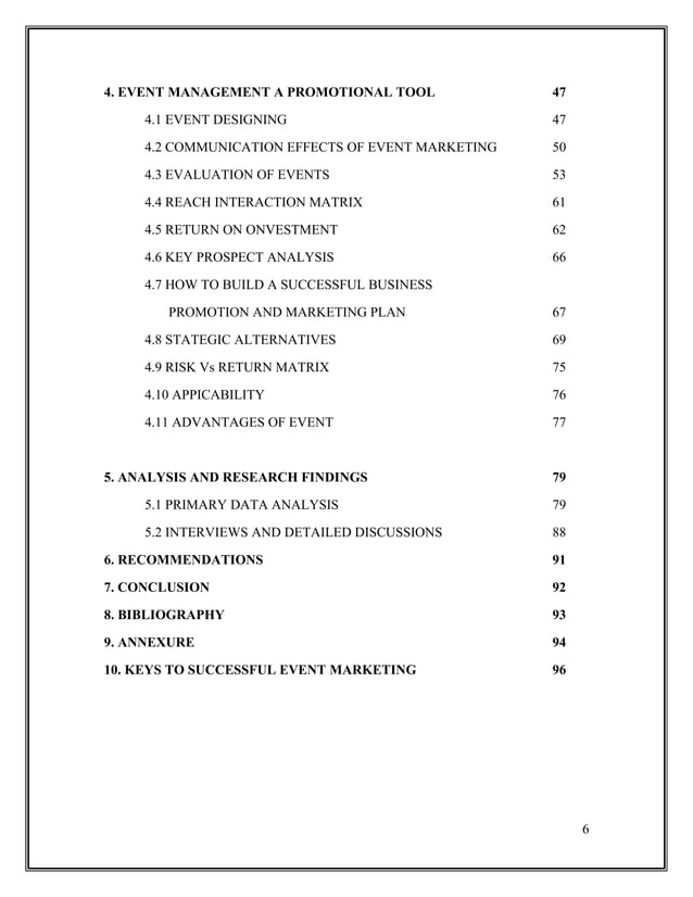 Event management project | DOC