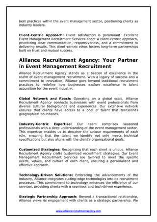 Event Management Recruitment Agency - Your Gateway to Talent.pdf