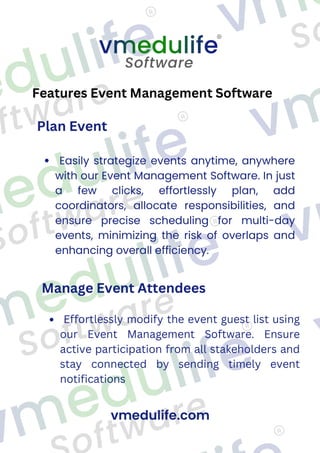 Effortless Event Planning with Event Management Software | PDF