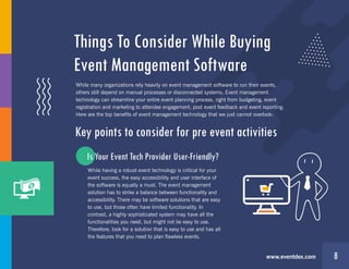 A Complete Guide to Event Management Software | PPT