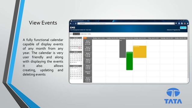 Event management system | PPTX | Technology & Computing