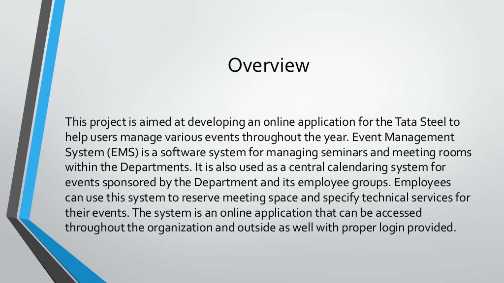 Event Management System Event Management System