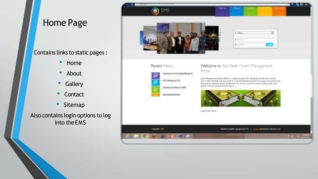 Event management system for final year project | PPTX