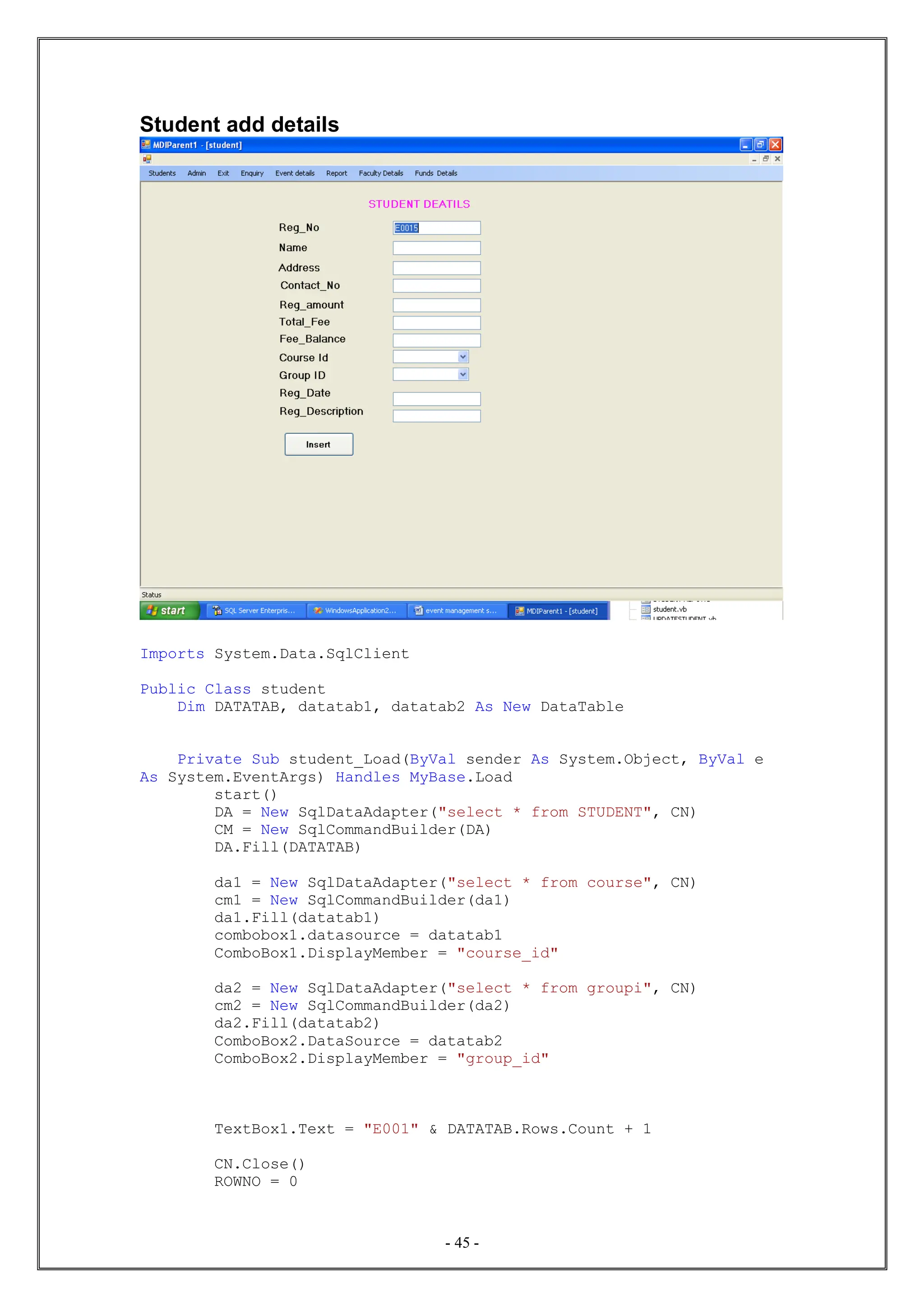 Event Management System Vb Net Project Report.pdf