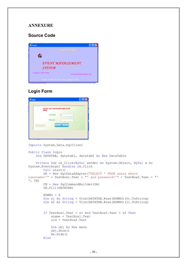 Event Management System Vb Net Project Report.pdf