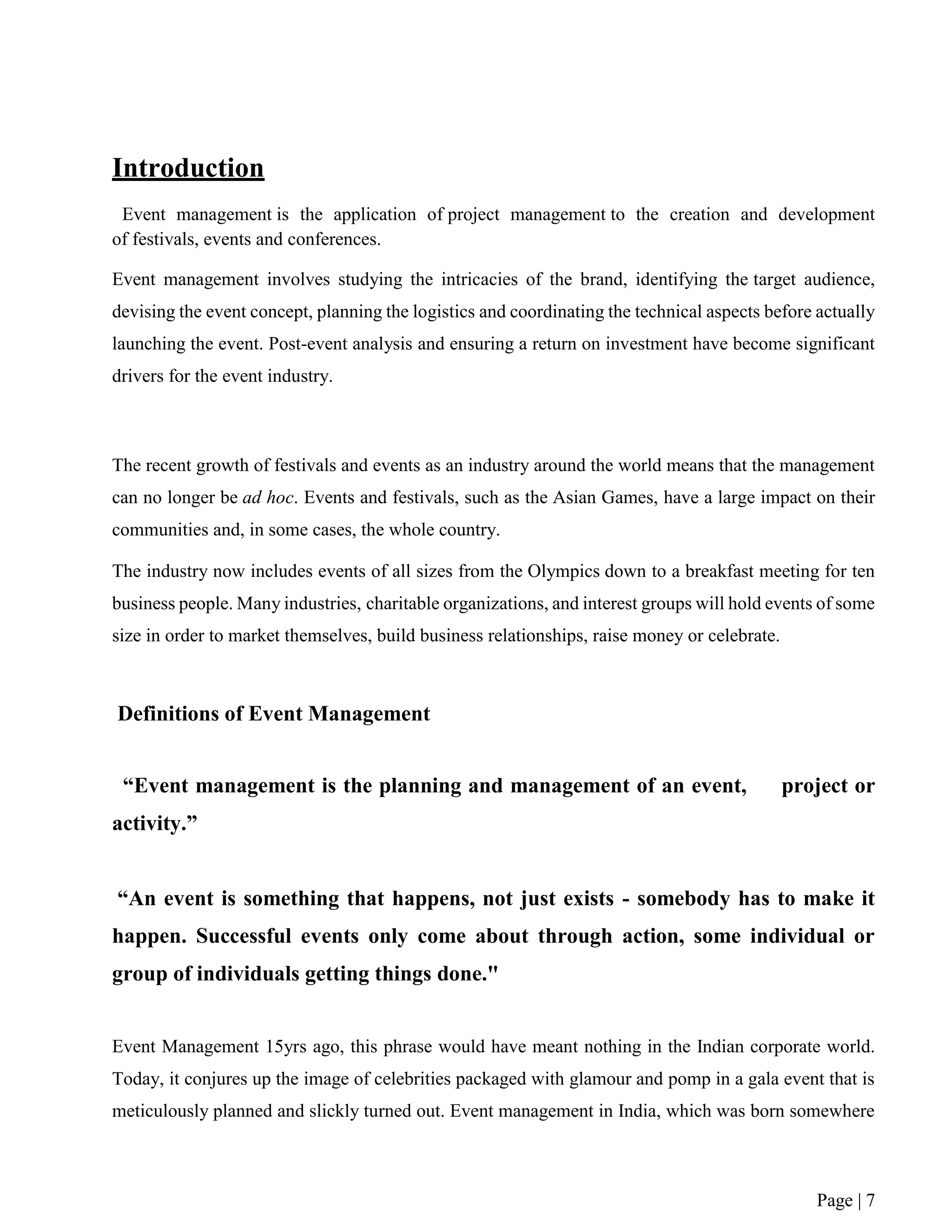 Event management blackbook | PDF